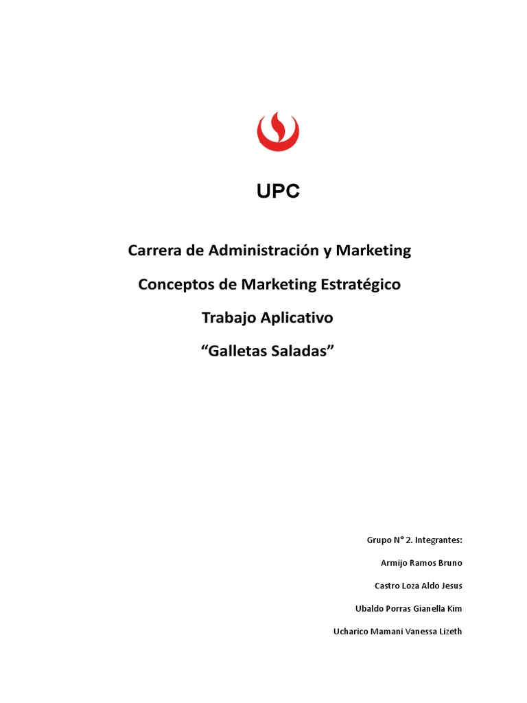 Estrategia de Galletas Saladas Bells | PDF | Producto (Negocio ...