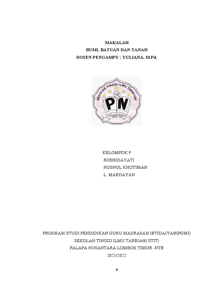 Bumi, Batuan Dan Tanah | PDF | Sains & Matematika