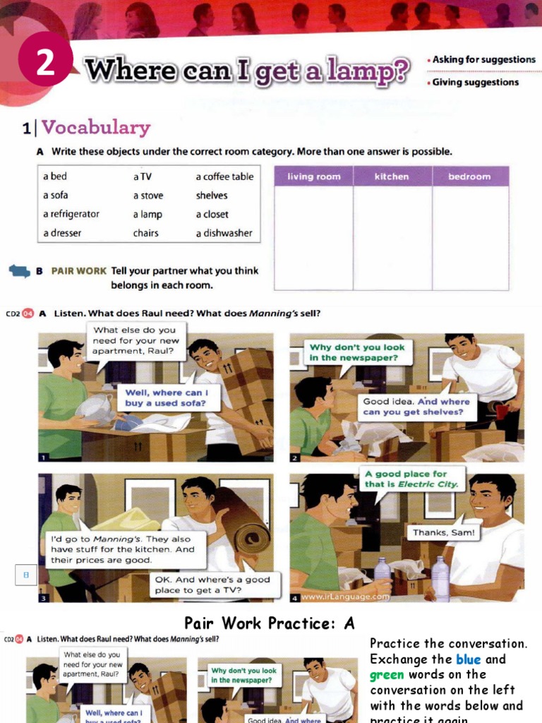 Speak Now 2: Pair Work Practice | PDF
