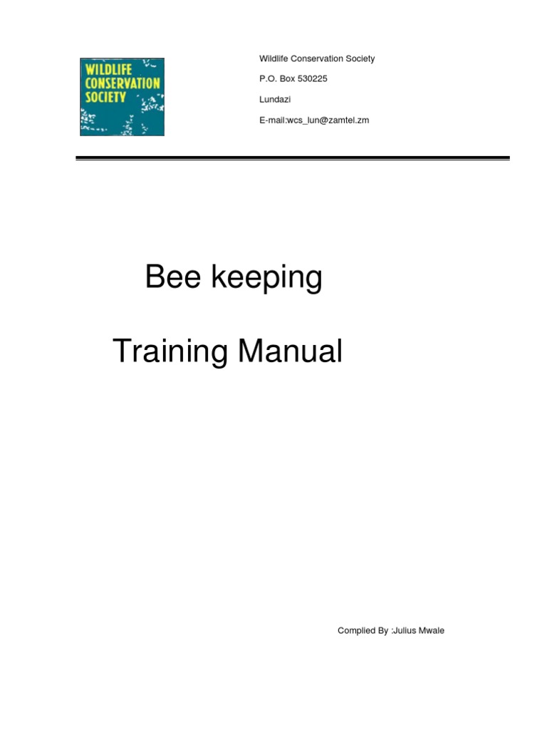 Bee Keeping Training Manual | PDF | Beehive | Beekeeping