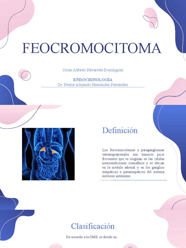 FEOCROMOCITOMA | PDF | Especialidades Medicas | Enfermedades y trastornos