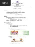 Edited Grade 1 QTR 4 Math PAGHAHAMBING NG BAGAY | PDF