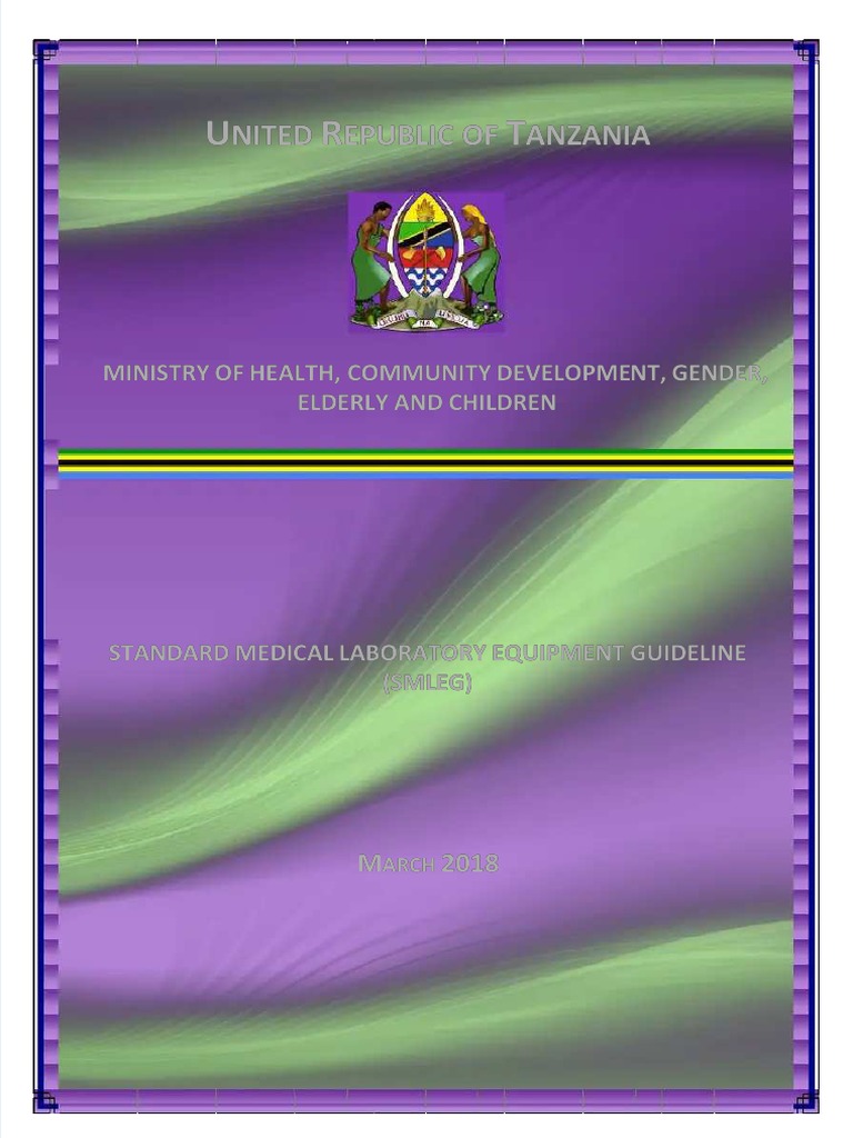 PDF Standard Medical Laboratory Equipment Guideline Compress | PDF ...