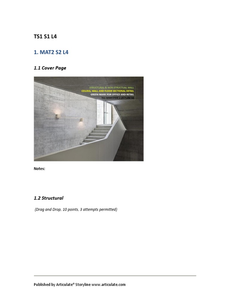 TS1 S1 L4 - Word-Combined | Descargar gratis PDF | Wall | Tile