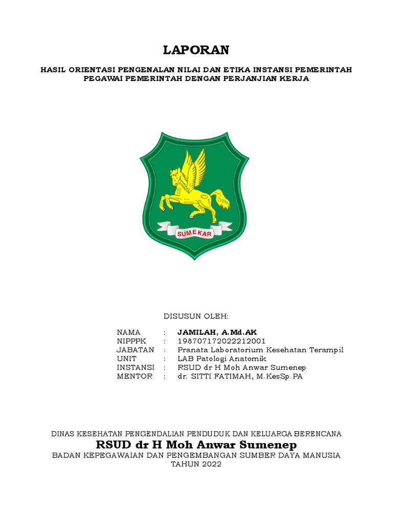 LAPORAN KLASIKAL Jamilah | PDF