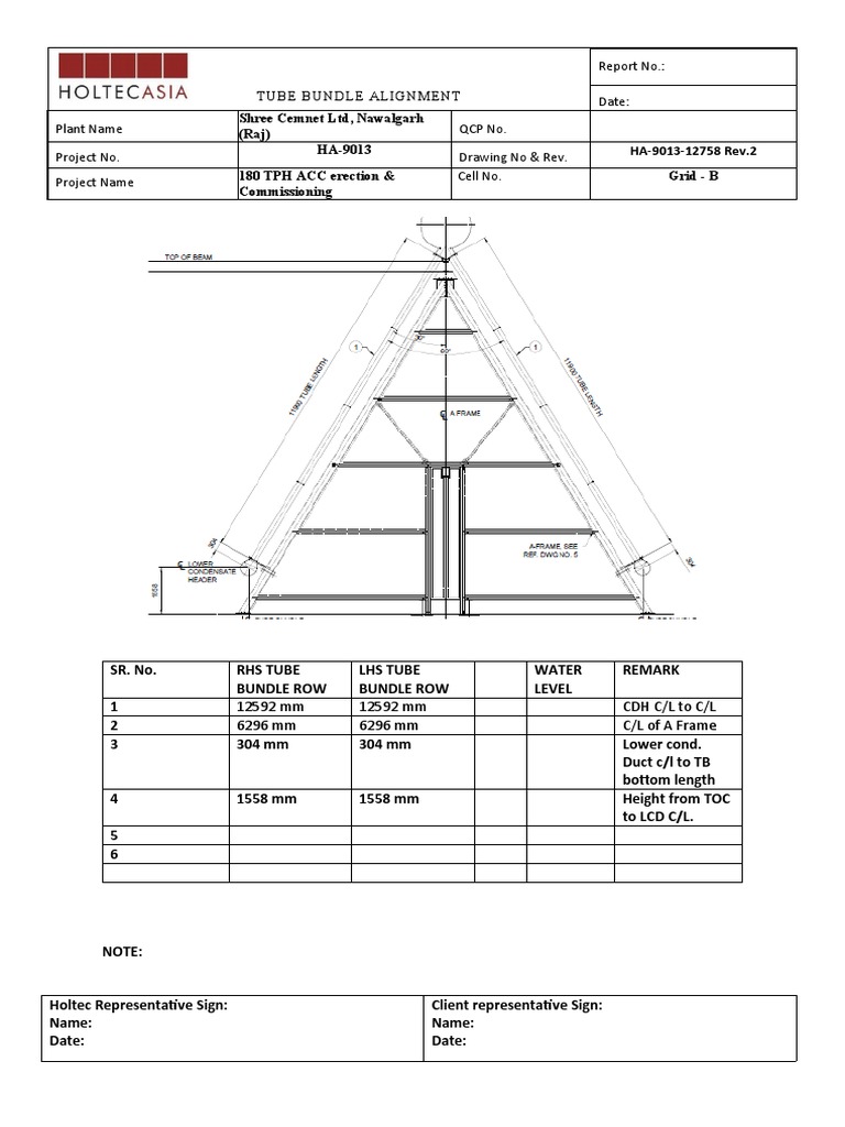 Tube Bundle Alignment Protocol | PDF