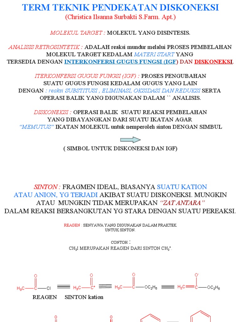 Sintesis Obat 2 | PDF