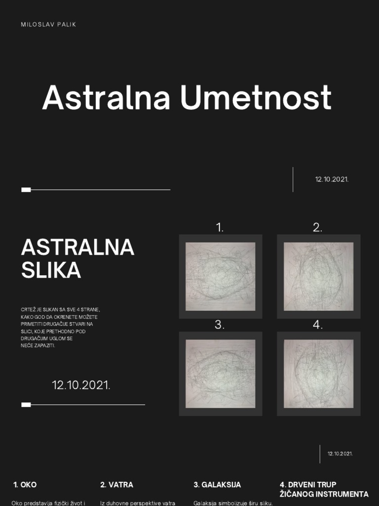 Miloslav Palik Astralna Umetnost | PDF