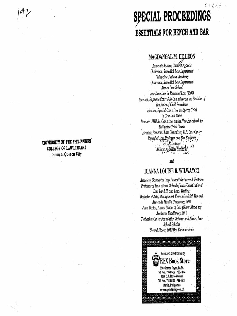 (Magdangal-De Leon) SpecPro | PDF