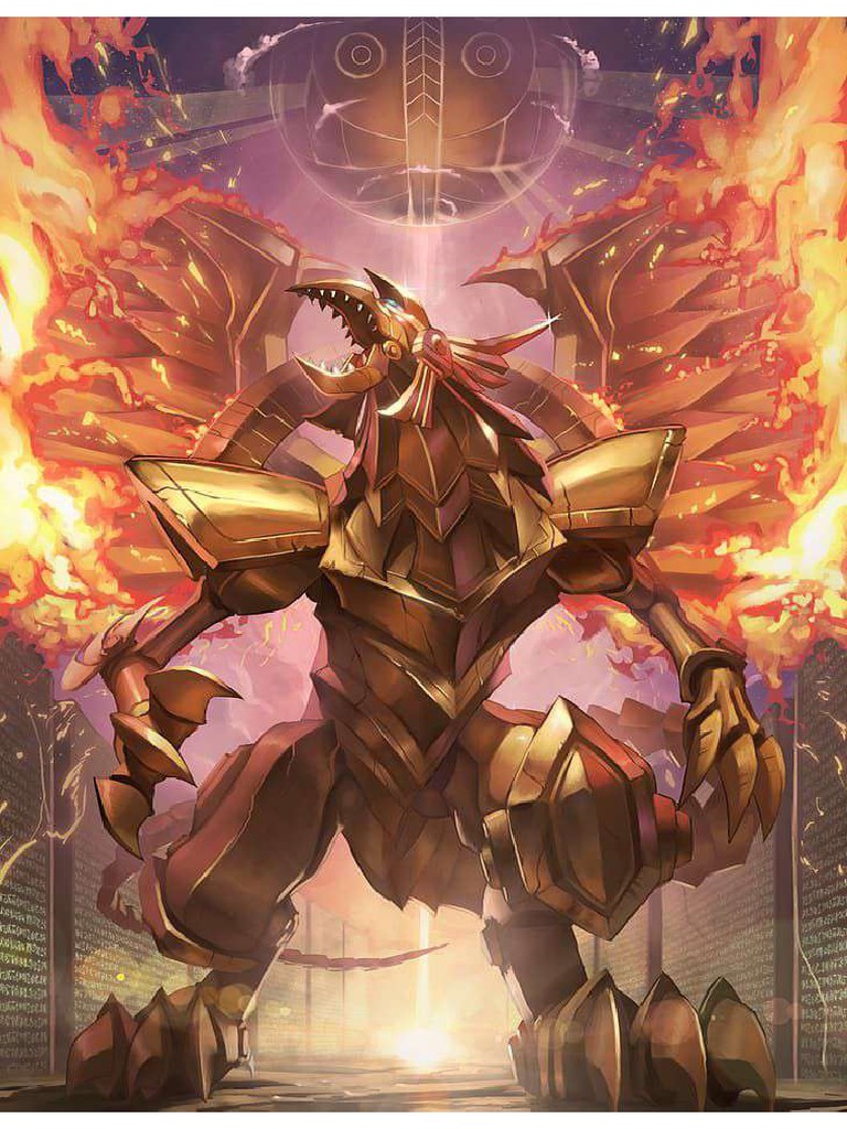 Anime Trading Card Games Yu Gi Oh The Winged Dragon of Ra Artwork HD ...