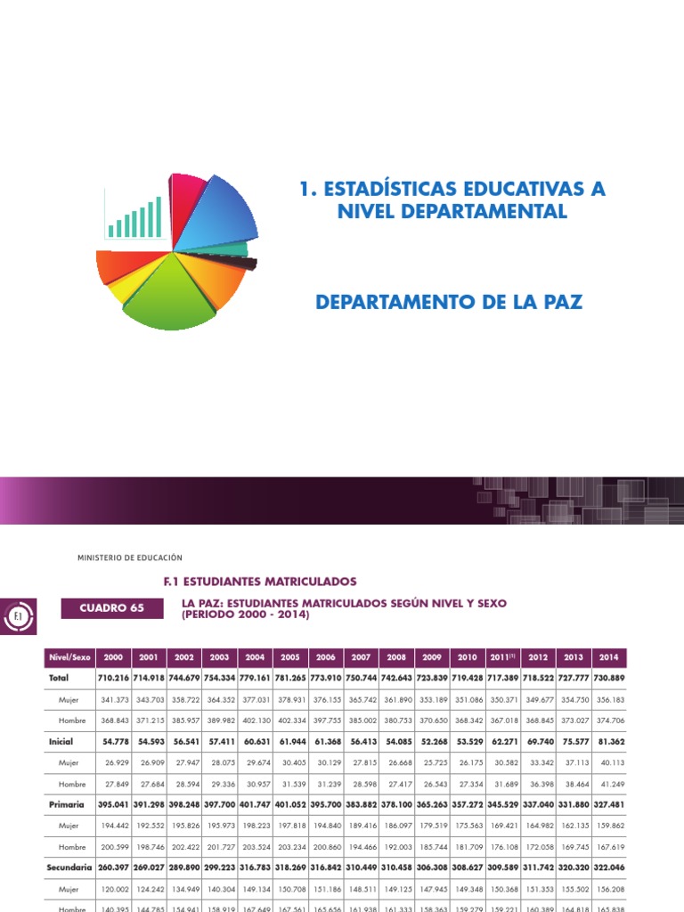 LP - Estadísticas Educativas | PDF