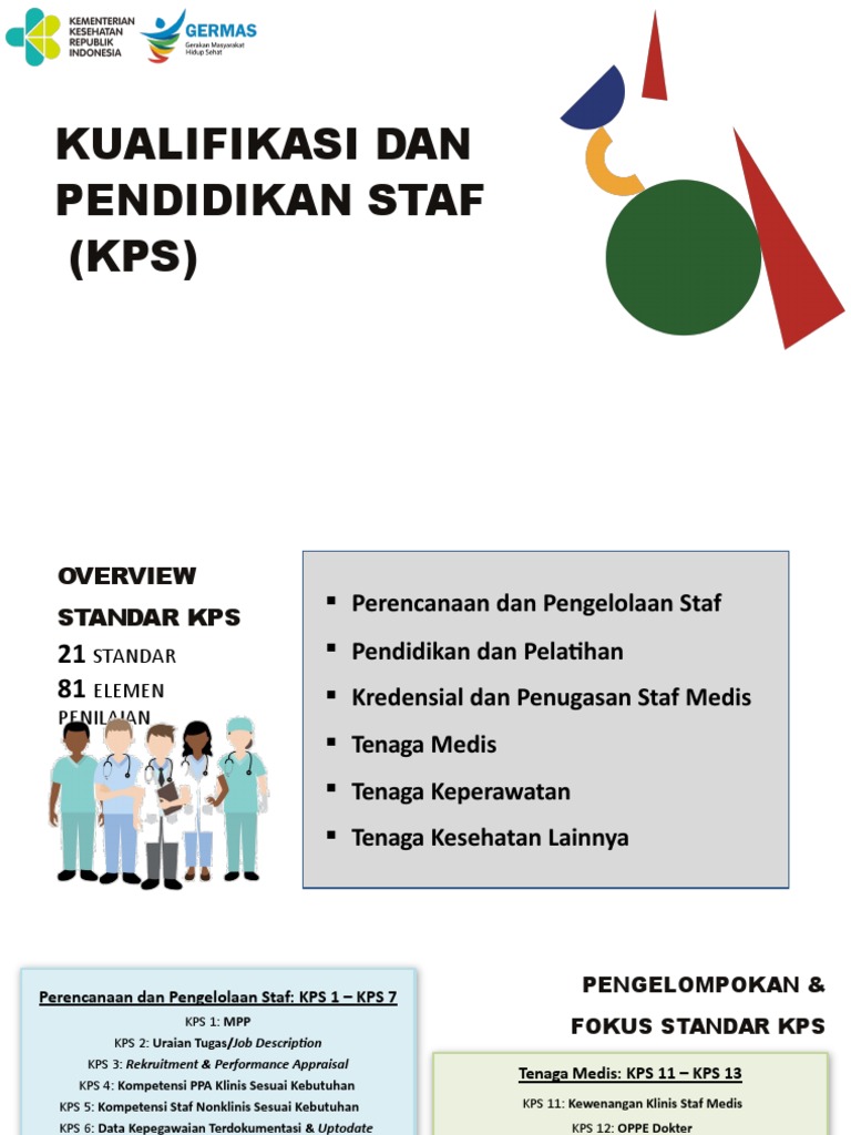 KPS - Kualifikasi Dan Pendidikan Staf Akreditasi RS | PDF