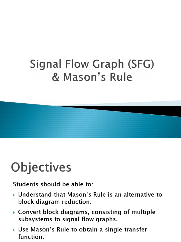 Chapter 3 - SFG and Masons Rule | PDF | Systems Science | Mathematical ...