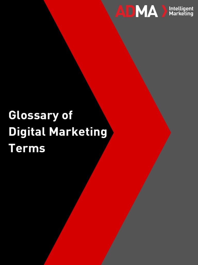 Glossary of Digital Marketing Terms PDF | PDF | Search Engine ...