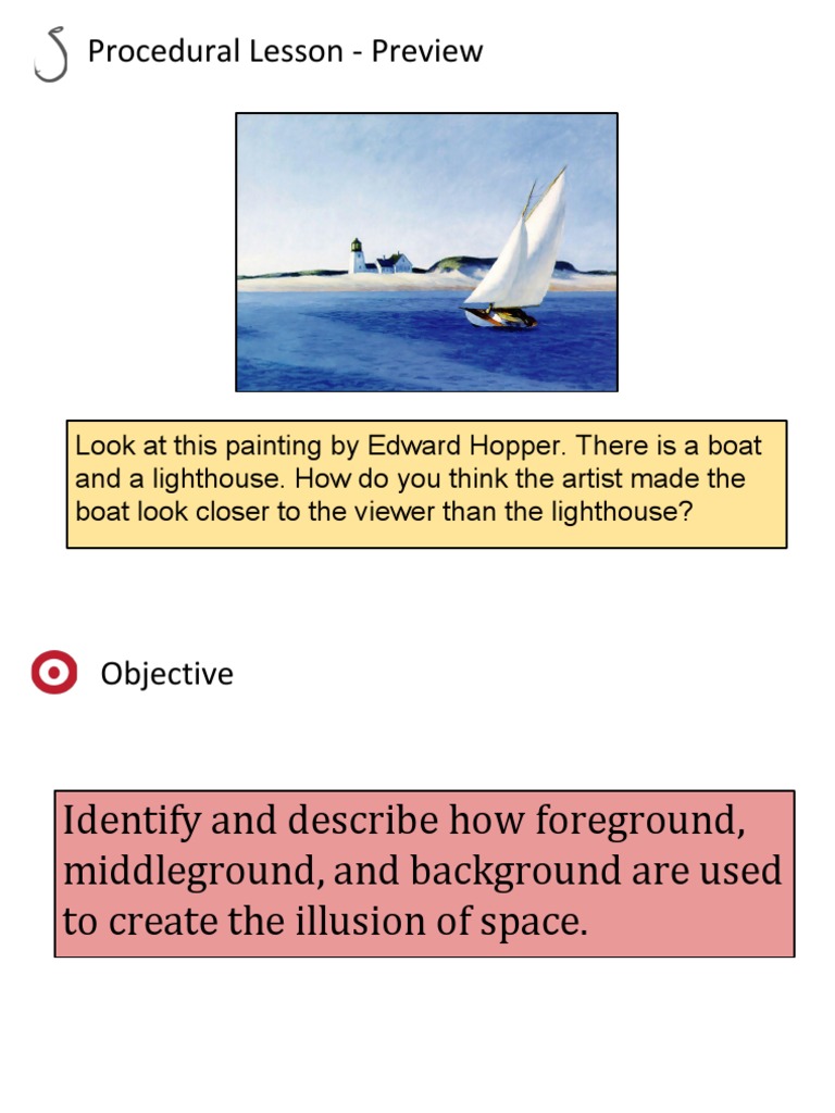 Visual Art AP1.3.Foreground, Middle Ground, Background | PDF ...