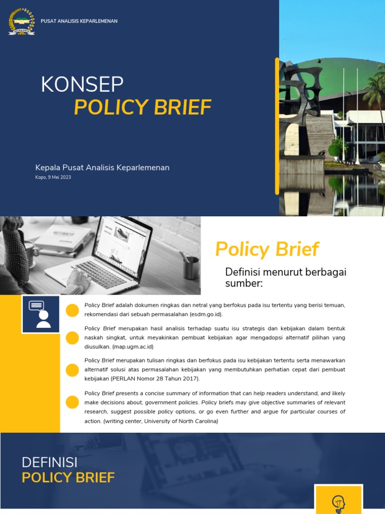 Panduan Lengkap Menyusun Policy Brief | PDF