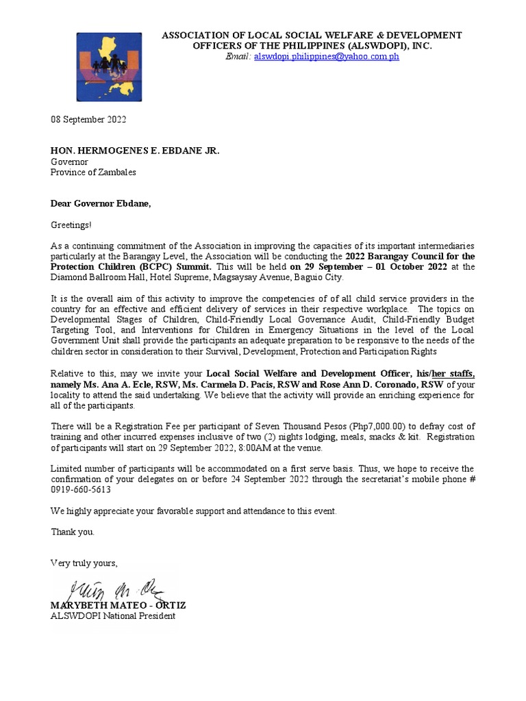 Proforma INV BCPC Summit Final | PDF