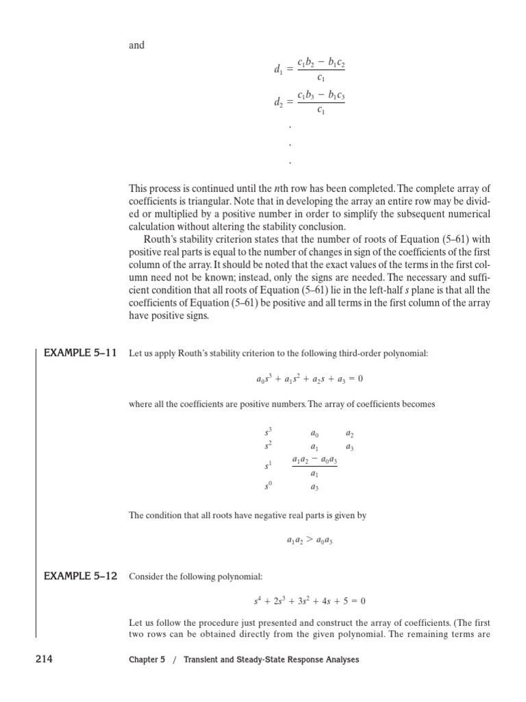 Steady State Errors Ongata BM | PDF | Stability Theory | Control Theory