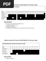 BFM Protocol | PDF | Intravenous Therapy | Diseases And Disorders