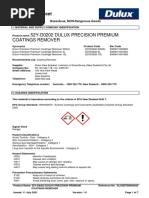 Nail Polish Remover-Sds | PDF | Dangerous Goods | Toxicity