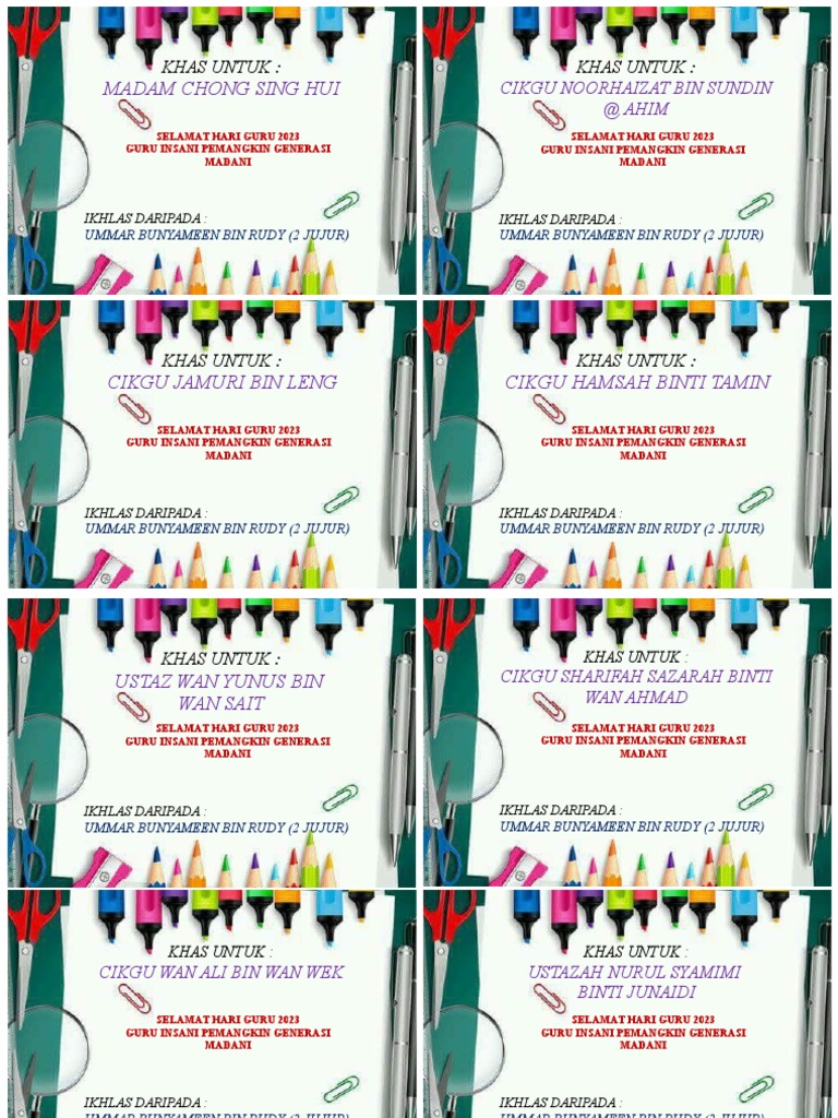 Label Hadiah | PDF