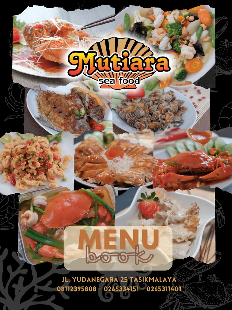 Menu Mutiara Seafood 2023 | PDF