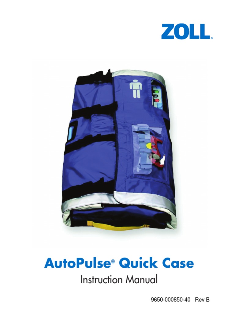 GH-ZOLL-Autopulse Quick Case-Instruction Manual | PDF | Cardiology ...
