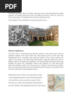 Characteristics of Prehistoric Architecture | PDF | Stone Age | Paleolithic