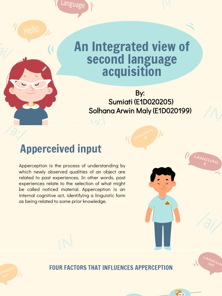 Integrated View of Sla33 | PDF | Second Language Acquisition | Cognition