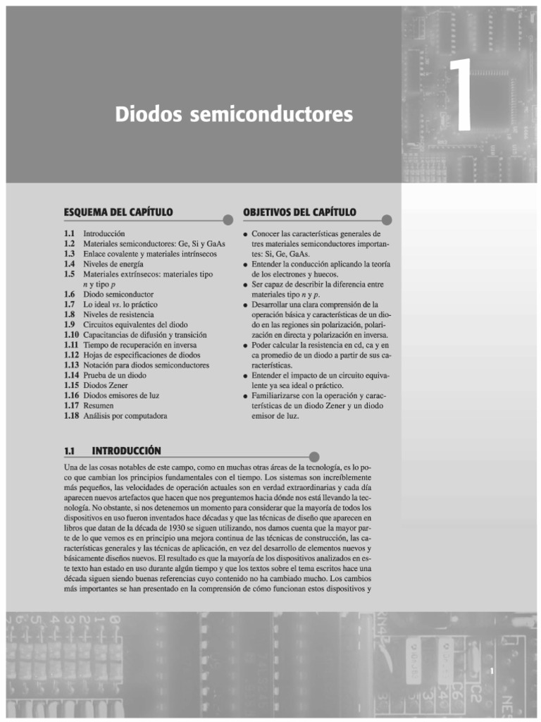 1.-Unidad UNO - Materiales Semiconductores | PDF | Semiconductores | Dopaje (semiconductor)