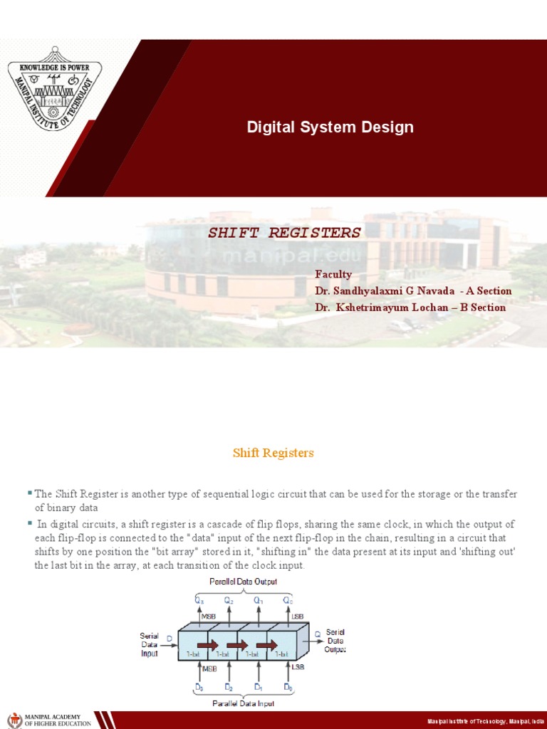 Shift Registers | PDF | Computer Architecture | Computing