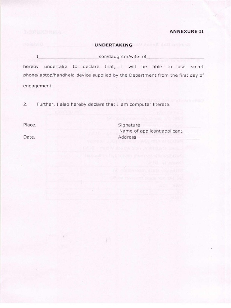 Annexure Ii | PDF