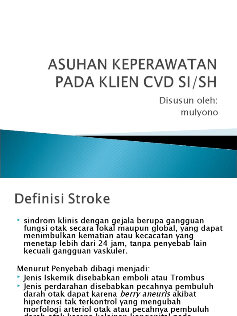Askep Stroke | PDF