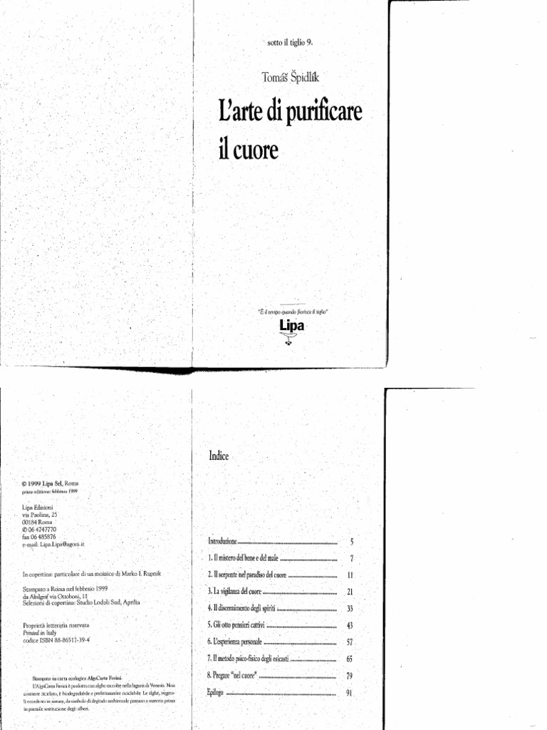 L'arte Di Purificare Il Cuore | PDF