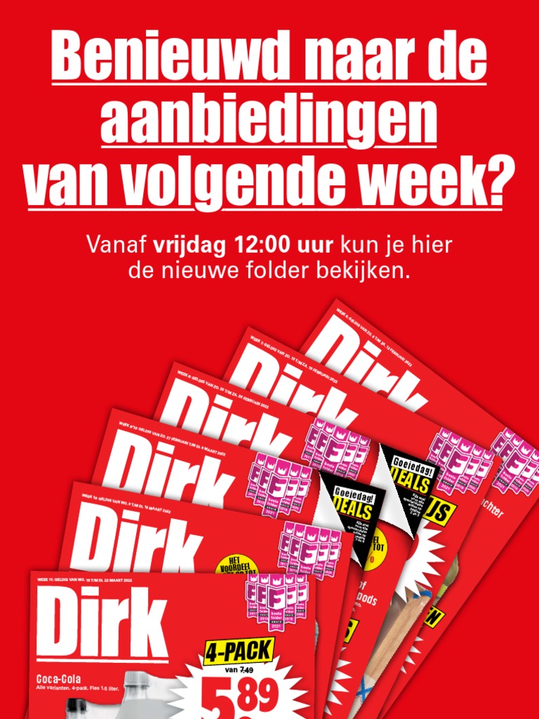Dirk Folder Horizontaal - Folder Volgende Week | PDF