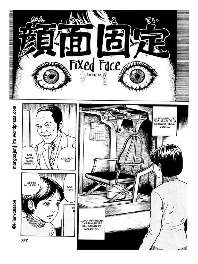 Cara Fija - Junji Ito | PDF