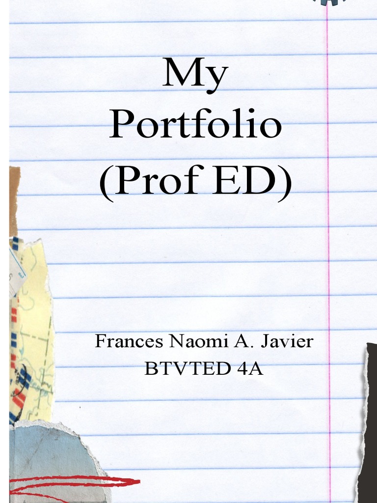 Javier, Frances Naomi A. (Review Portfolio) | PDF | Learning | Teachers