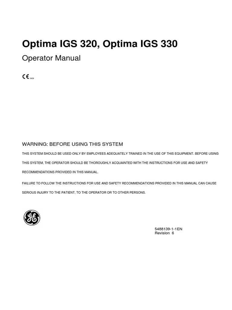 Operator Manual IGS 320 330 | PDF | Electromagnetic Compatibility ...