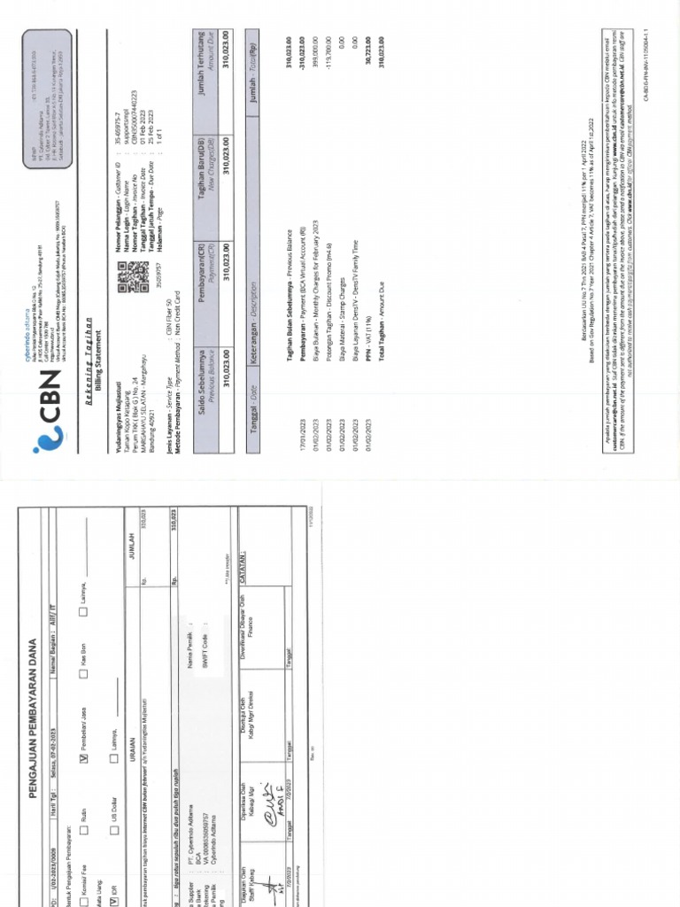 CBN TKK Februari 2023 | PDF