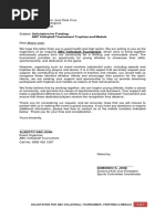 Sample Certificates For Judges | PDF