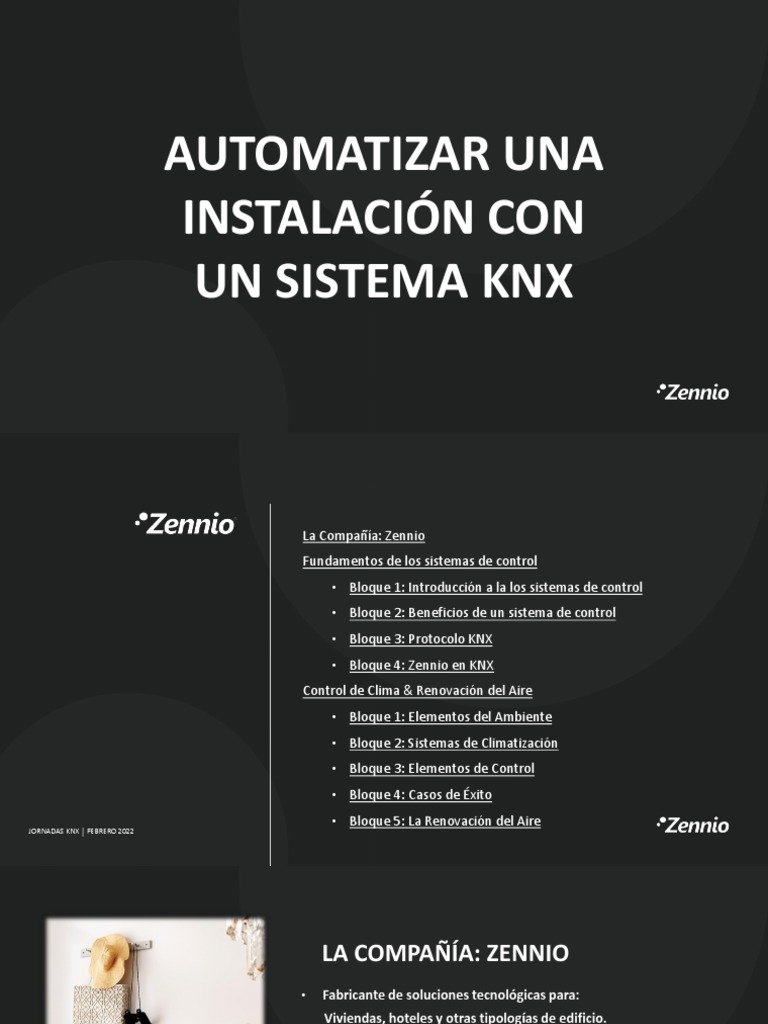 Aprende A Automatizar Una Instalacion Con Un Sistema KNX | PDF | Aire acondicionado ...