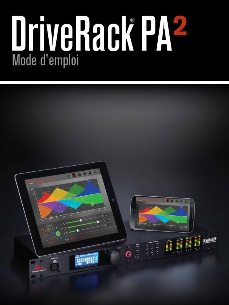 DriveRack PA2 Manual 5044138-A FR | PDF