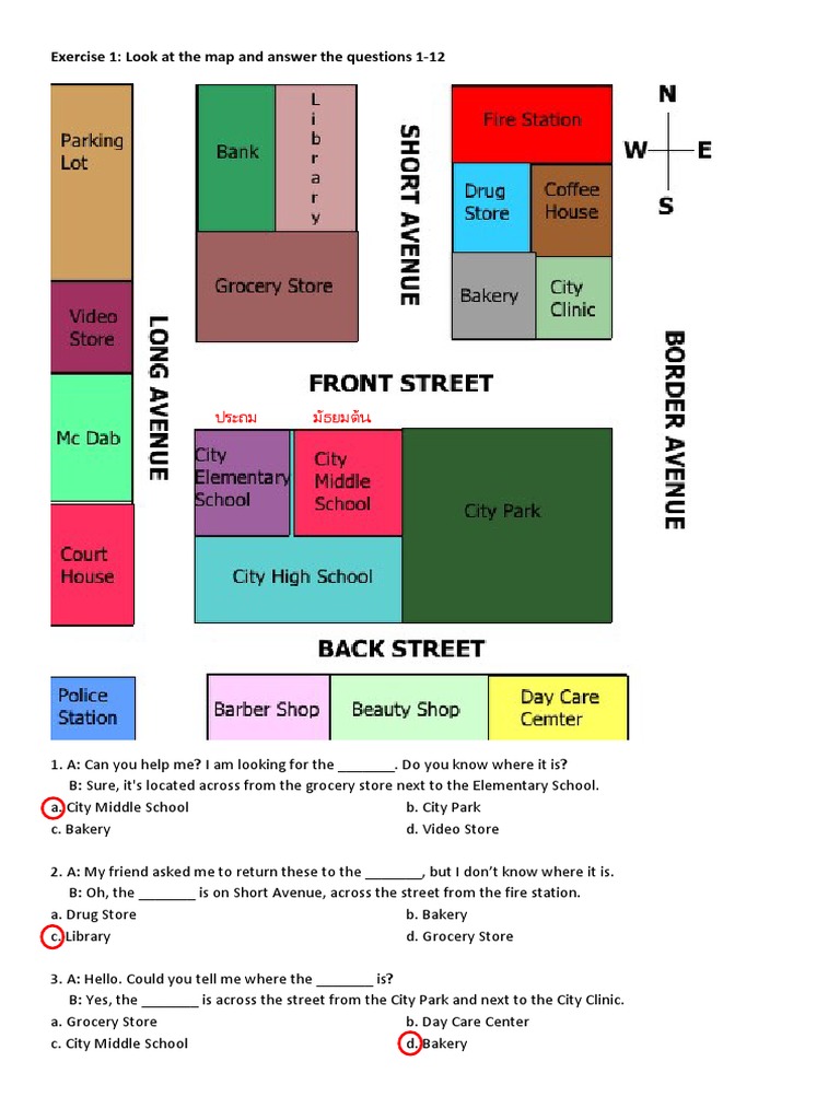 Giving Direction - Exercise | Download Free PDF | Greenhouse