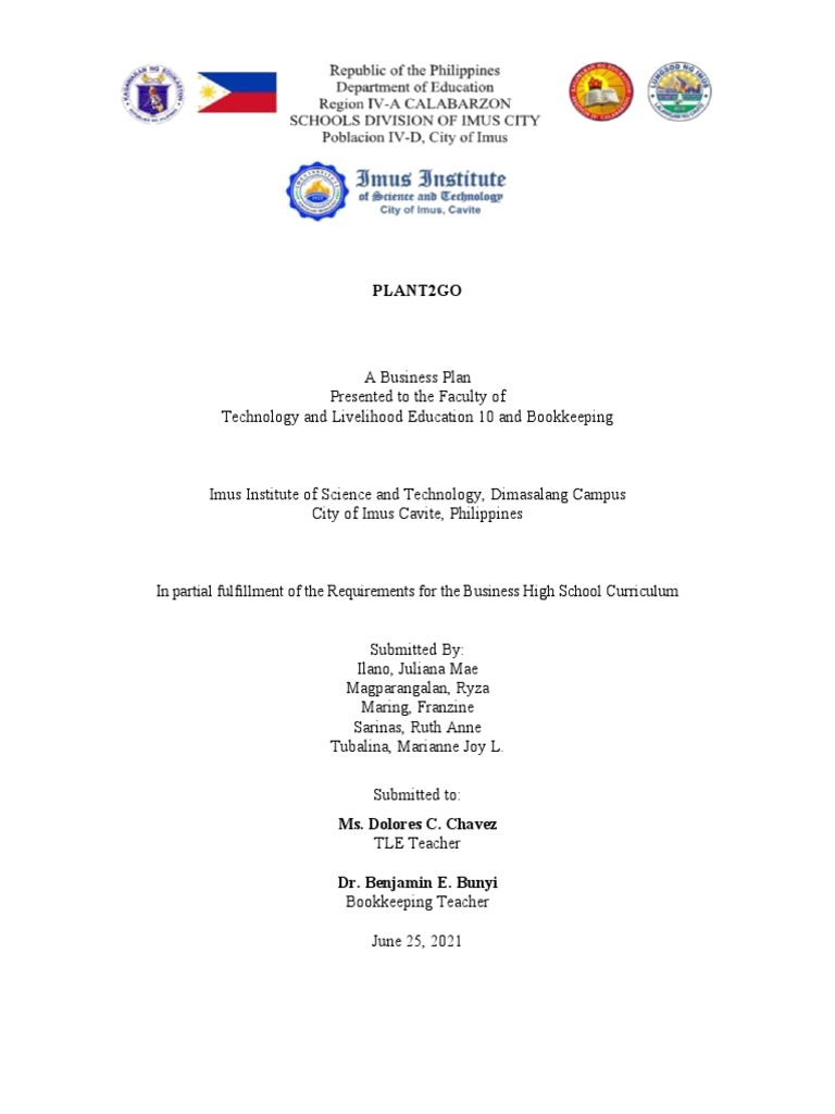 Group 3 10 Gold Business Plan | PDF | Pricing | Market Segmentation