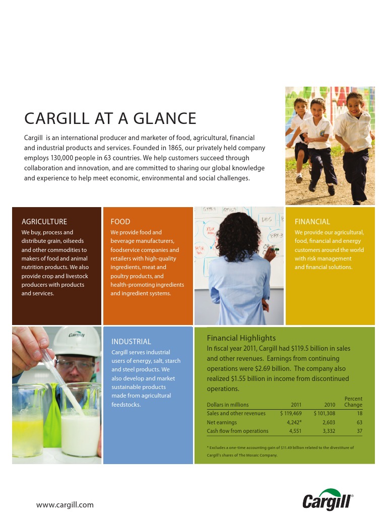 Cargill Annual Report 2023 Overview | PDF | Technology & Engineering