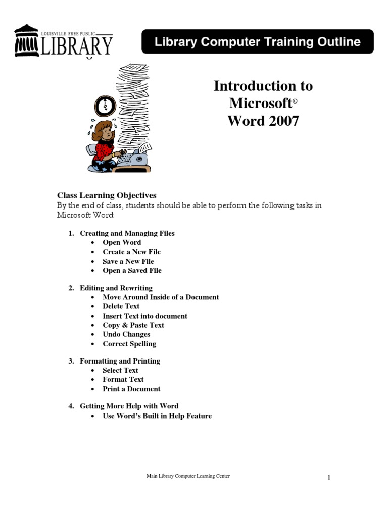 Word Introduction | PDF | Microsoft Word | Word Processor