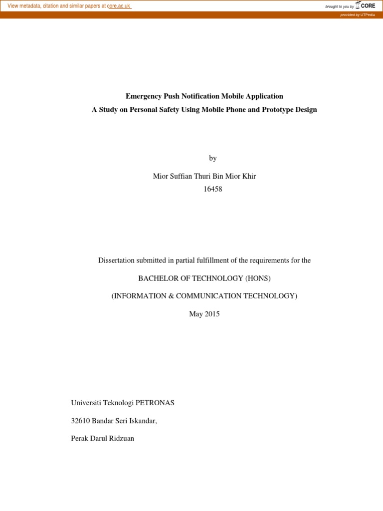 Emergency Push Button | PDF | Software Development Process | Mobile App
