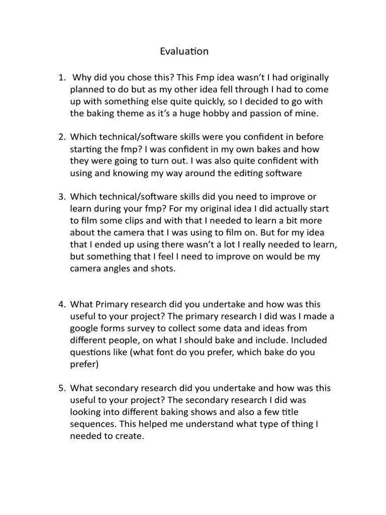 Evaluation Start | PDF | Cognition