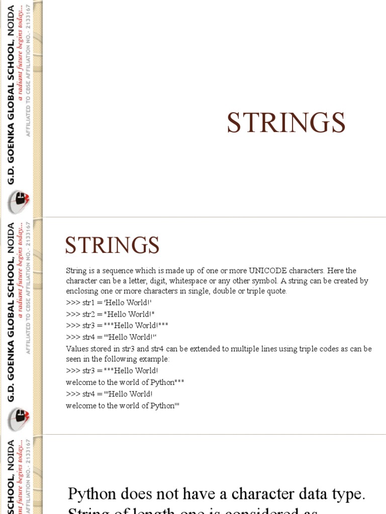 11 Strings | Download Free PDF | String (Computer Science) | Parameter (Computer Programming)