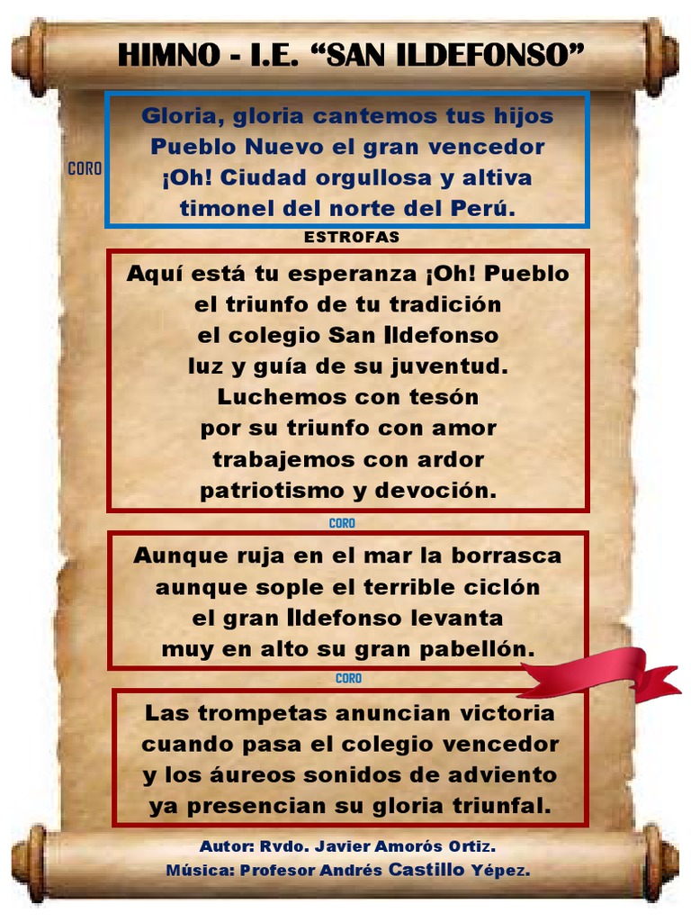 Himno I.E San Ildefonso | PDF
